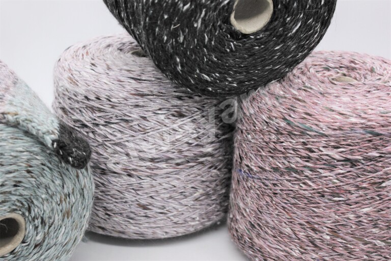 Бобинная пряжа PECCI FILATI PAELLA (65% меринос, 15% шёлк, 20% альпака ...